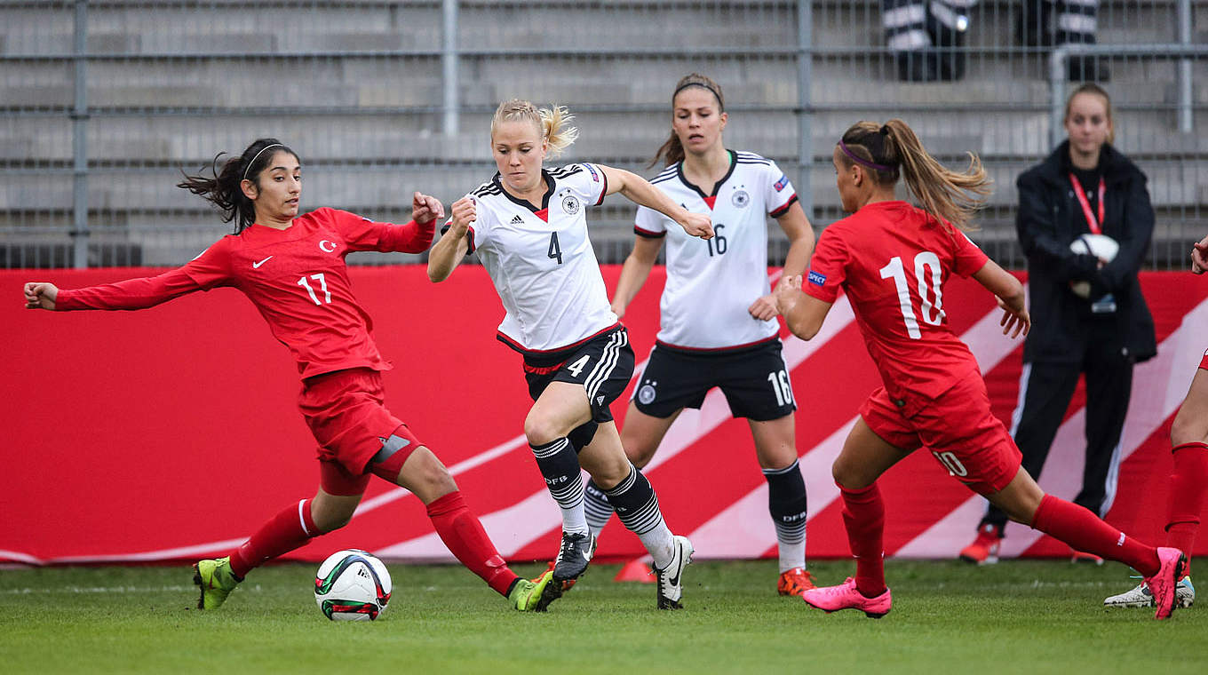 DFB Women's team record thumping 7-0 victory over Turkey :: DFB ...
