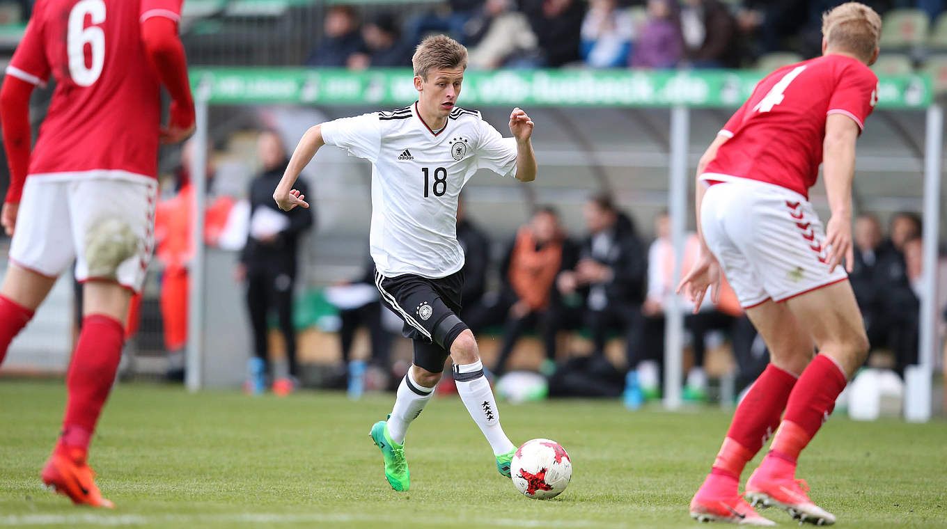Video: U 19 gewinnt 3:1 gegen Dänemark :: DFB - Deutscher Fußball-Bund e.V.