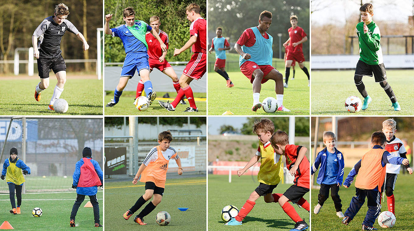 Frühlingsgefühle bei Training online :: DFB - Deutscher Fußball-Bund e.V.