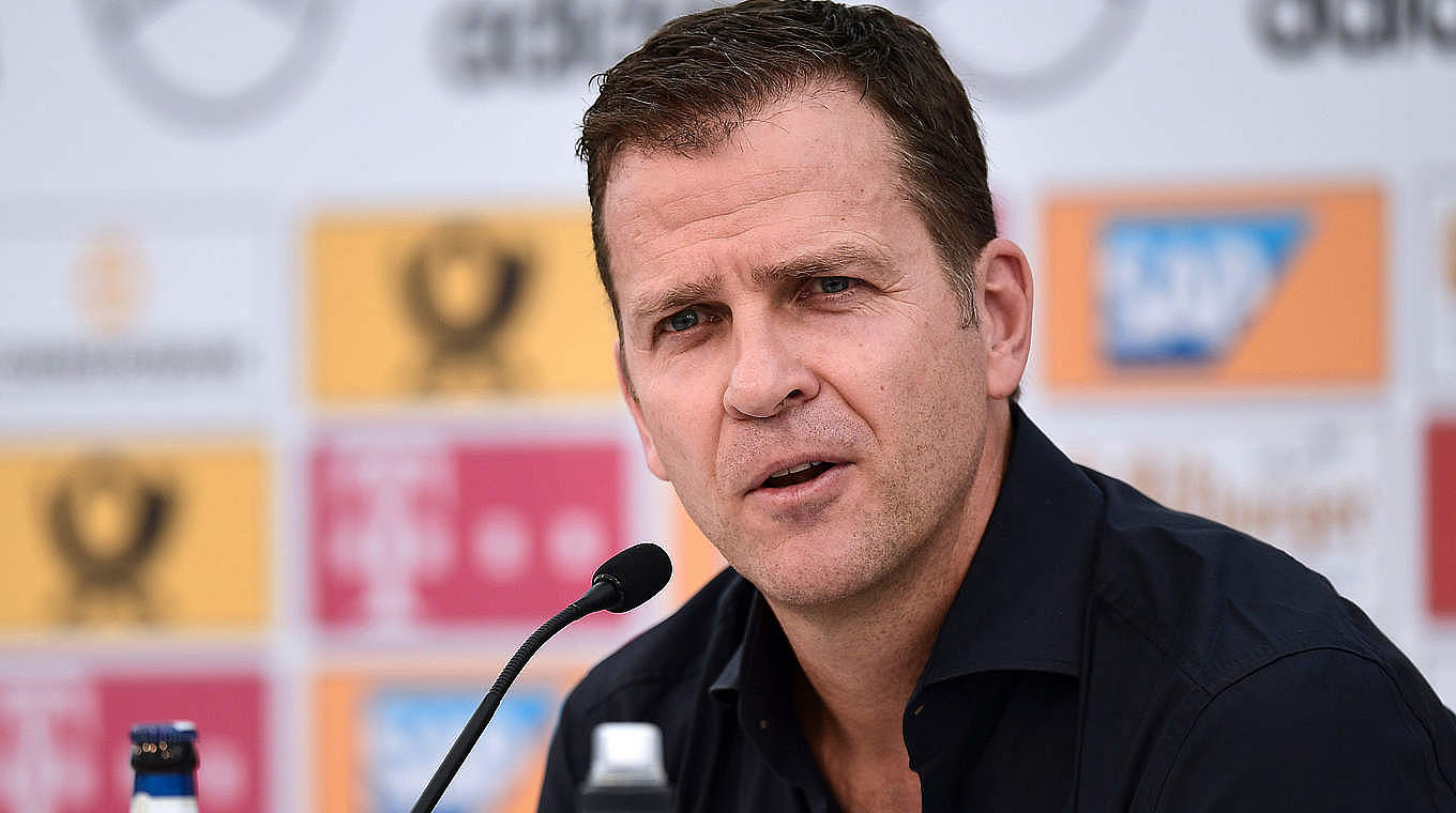 Bierhoff: “We are building a new team“ :: DFB - Deutscher Fußball-Bund e.V.