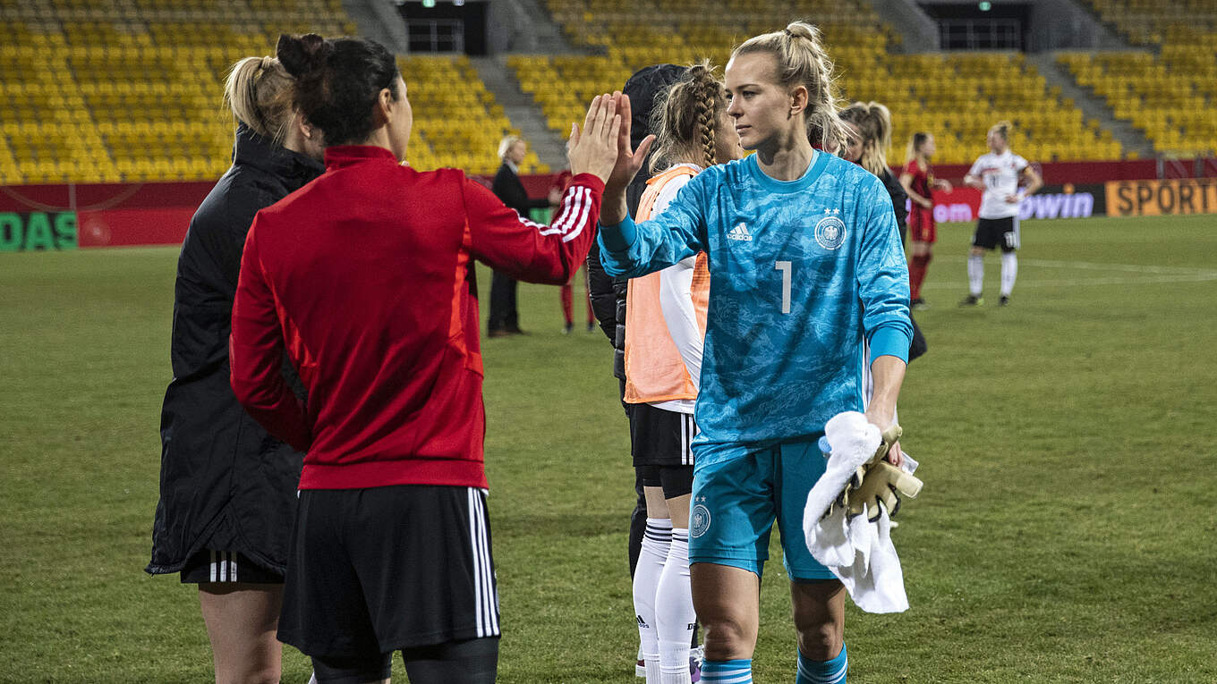 Merle Frohms: "Ein Gegner mit geballter Offensivpower" :: DFB ...