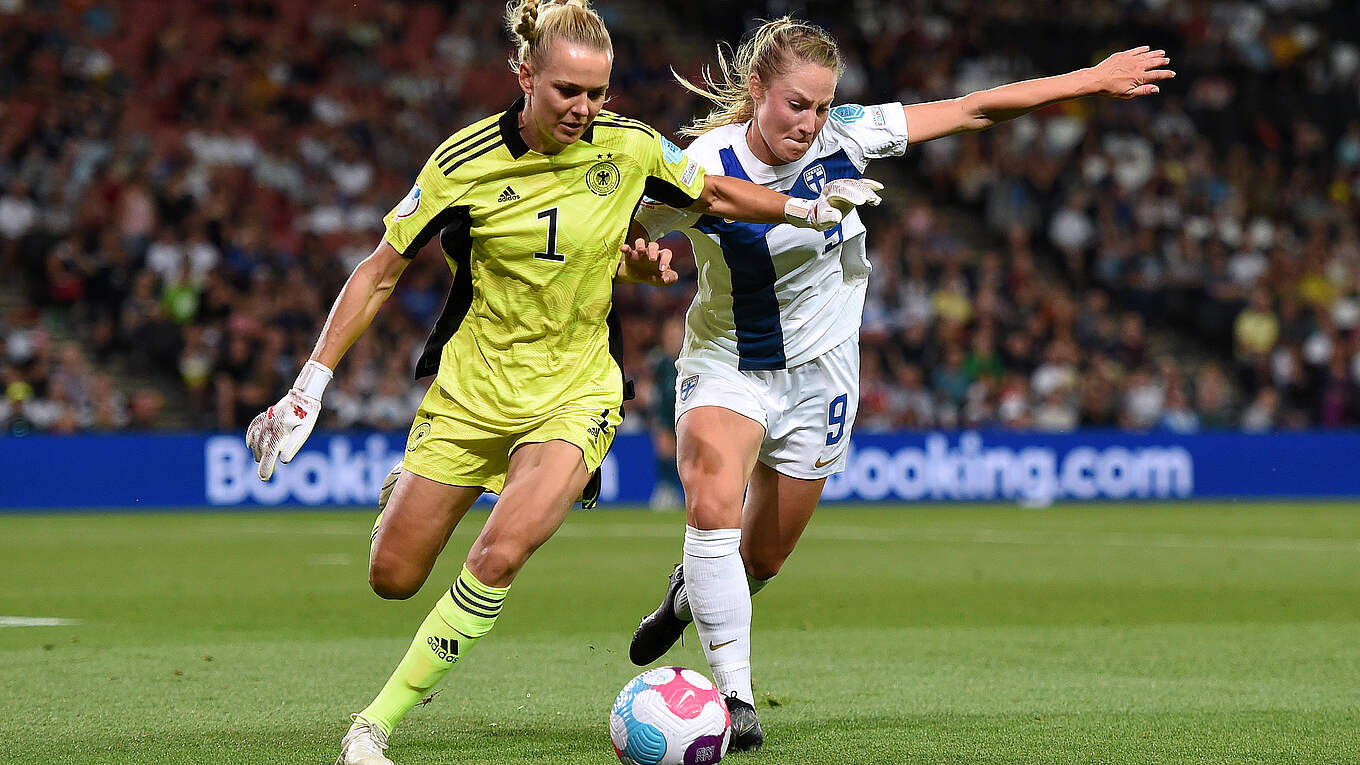 Merle Frohms: "Wir wissen, wie die Österreicherinnen ticken" :: DFB ...