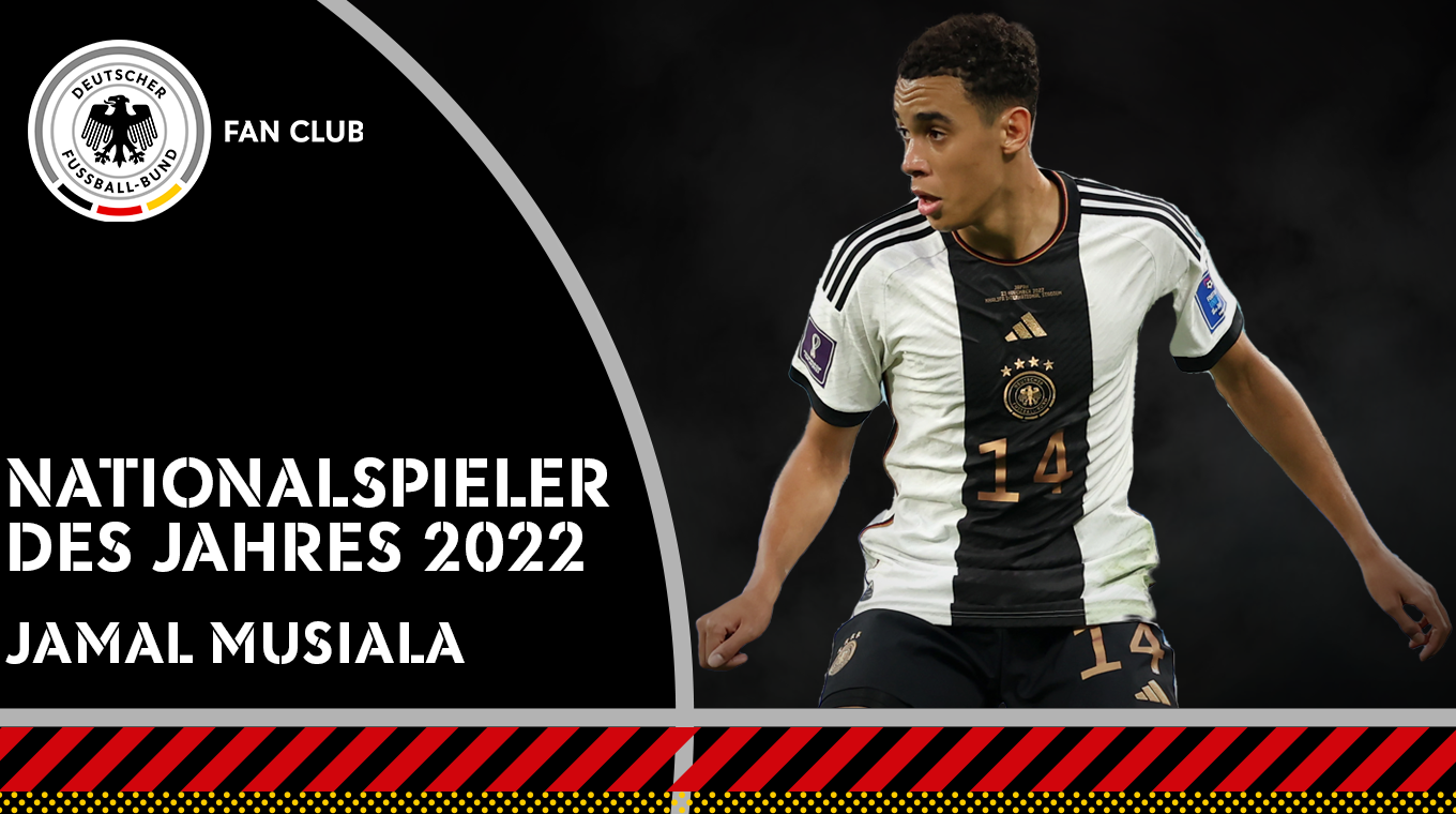 Musiala ist "Nationalspieler des Jahres" :: DFB - Deutscher Fußball ...
