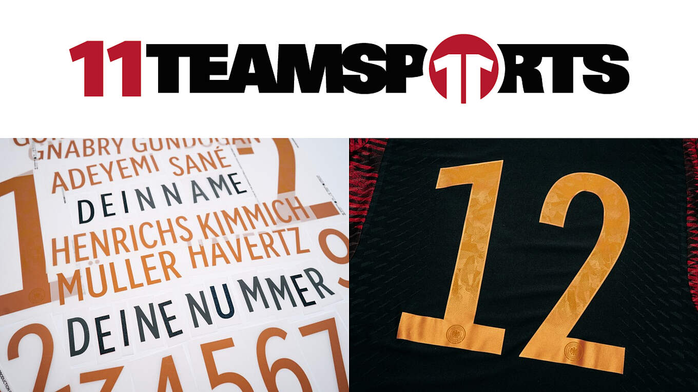 DFB und 11teamsports verlängern Lizenz zum "Name & Numbering" :: DFB - Deutscher Fußball-Bund e.V.