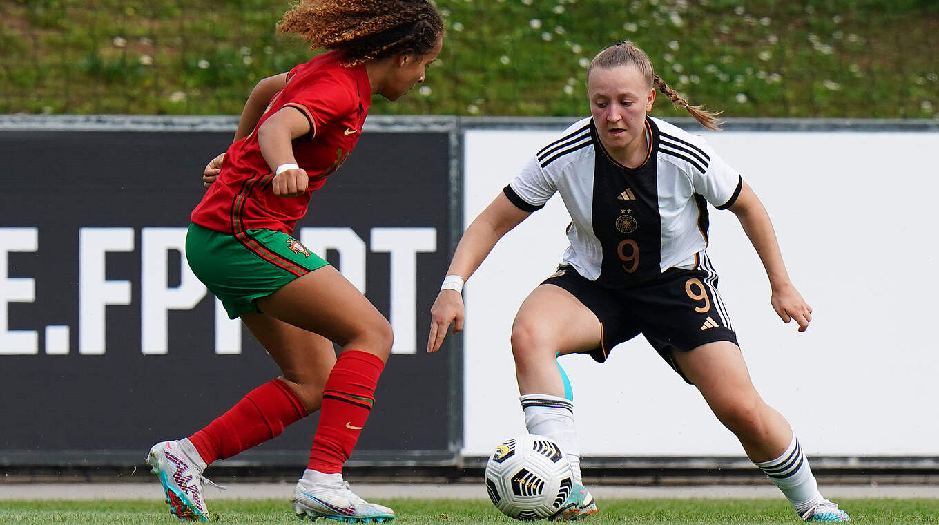 U 17 trotz Remis gegen Portugal zur EM :: DFB - Deutscher Fußball-Bund e.V.