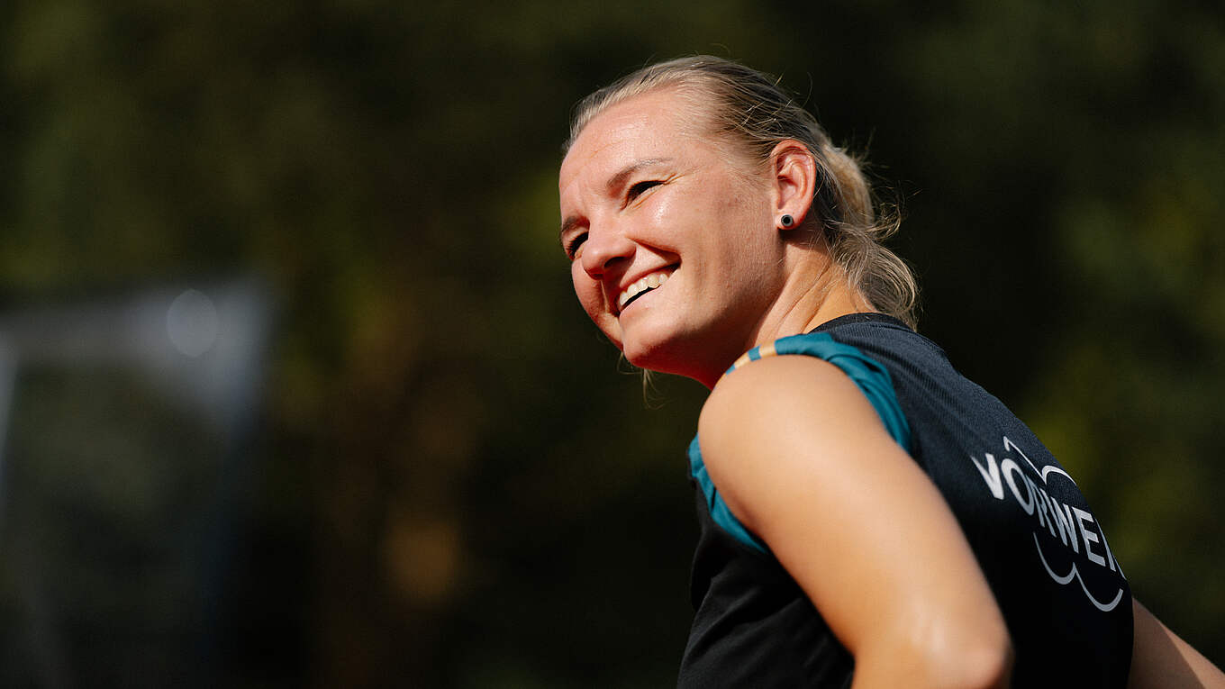 Popp: "Es wird gut zur Sache gehen" :: DFB - Deutscher Fußball-Bund e.V.