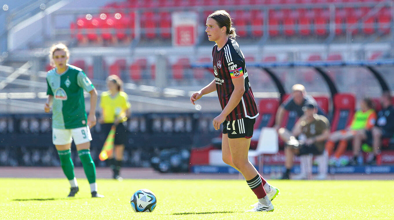 Nürnbergs Lara Schmidt: "Das Niveau ist schon krass" :: DFB - Deutscher ...