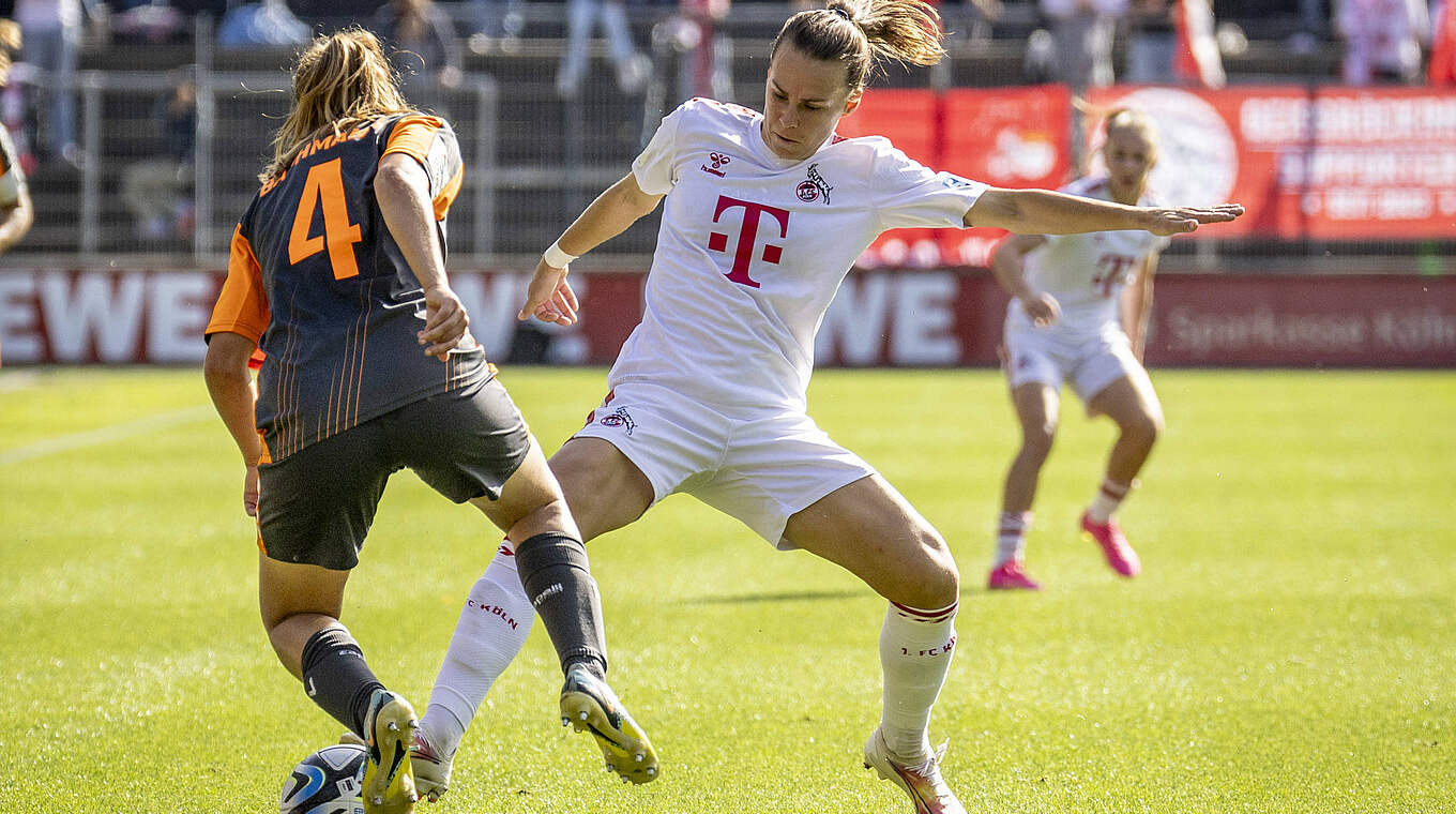 4:1 gegen MSV: 1. FC Köln weiter heimstark :: DFB - Deutscher Fußball ...