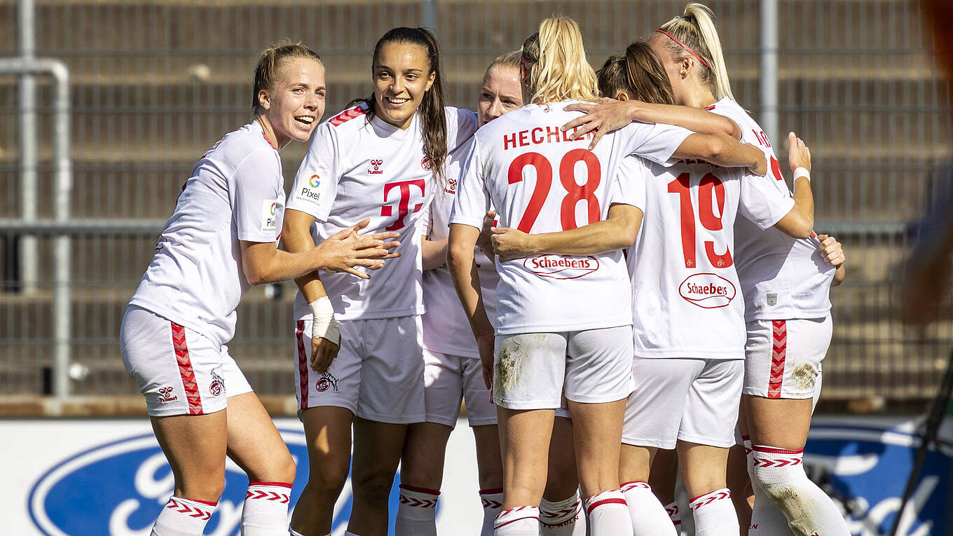 4:1 gegen MSV: 1. FC Köln weiter heimstark :: DFB - Deutscher Fußball ...