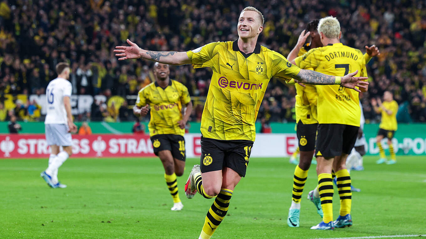 Dank Reus: BVB schaltet Hoffenheim aus :: DFB - Deutscher Fußball-Bund e.V.