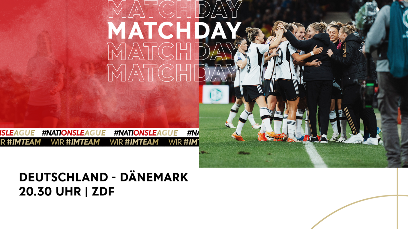 DFB-Frauen gegen Dänemark heute live im TV und Stream :: DFB ...