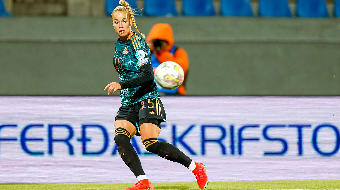 Gwinn: "Freue mich, dass ich der Mannschaft helfen konnte" :: DFB ...