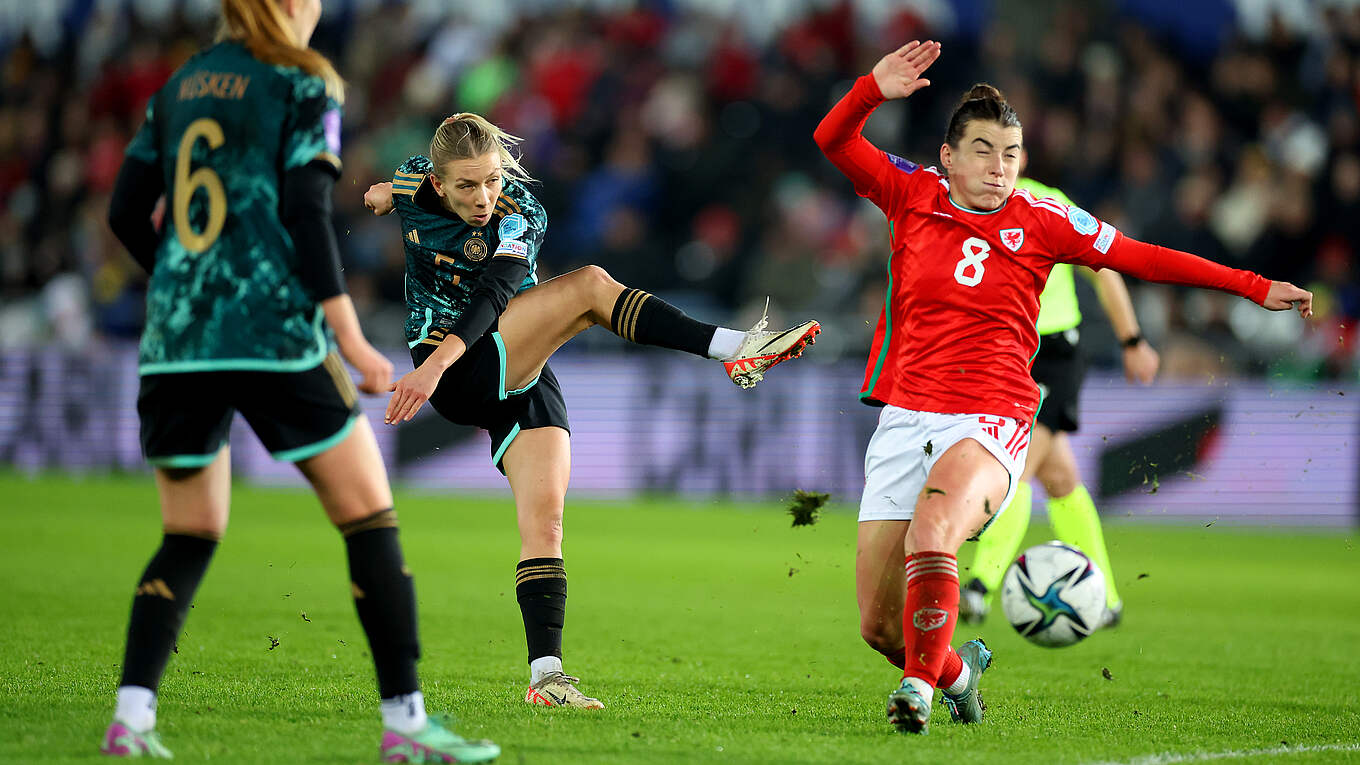 Remis in Wales reicht zum Gruppensieg :: DFB - Deutscher Fußball-Bund e.V.