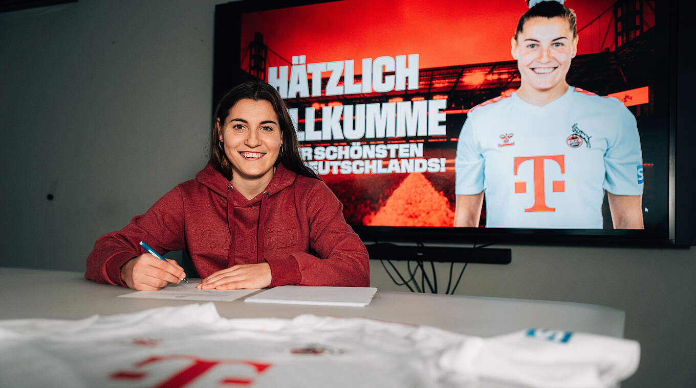 Neue FC-Stürmerin Wamser: "Wertschätzung und Verpflichtung" :: DFB ...