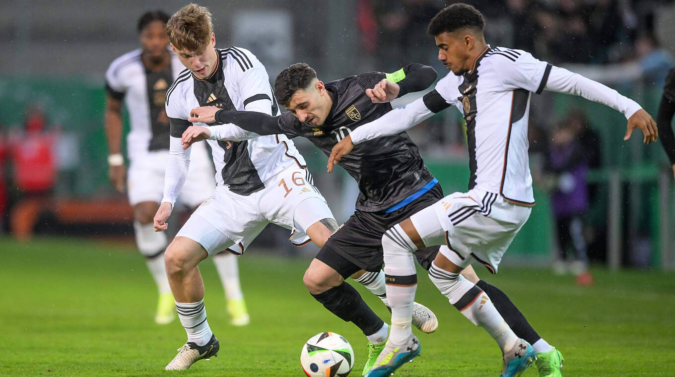 Trotz klarer Überlegenheit: U 21 nur Remis gegen Kosovo :: DFB - Deutscher Fußball-Bund e.V.