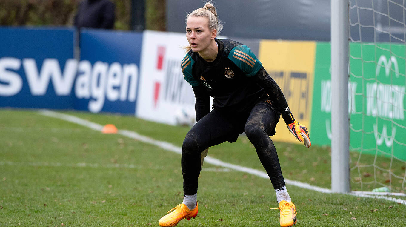 Frohms: "Wir wollen direkt da sein" :: DFB - Deutscher Fußball-Bund e.V.