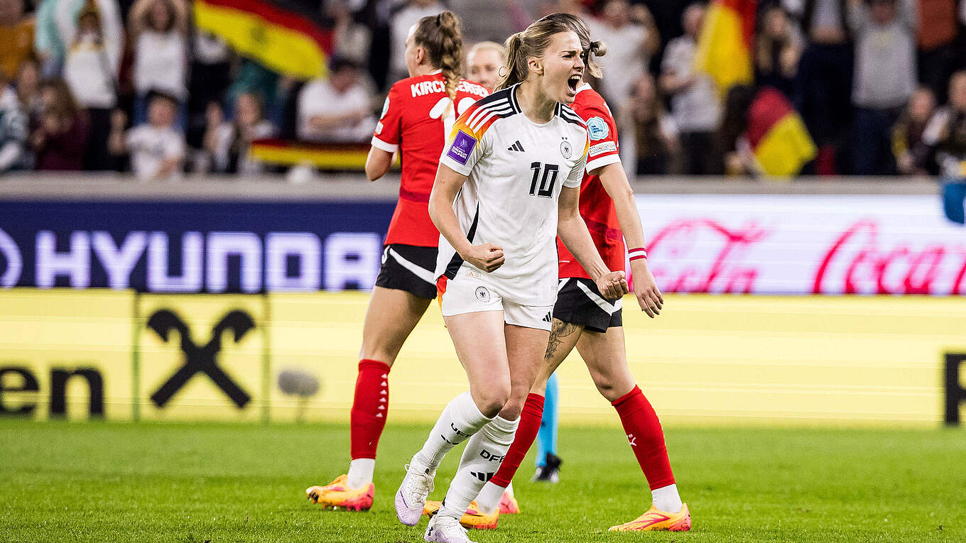 Frauen-Nationalmannschaft feiert Comebacksieg in Österreich :: DFB ...