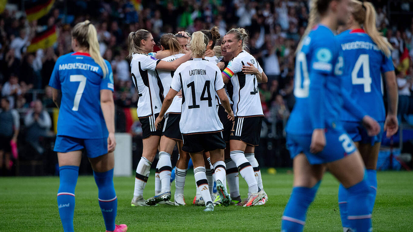 EM-Qualifikation: Heimspiel gegen Island live im TV und Stream :: DFB ...