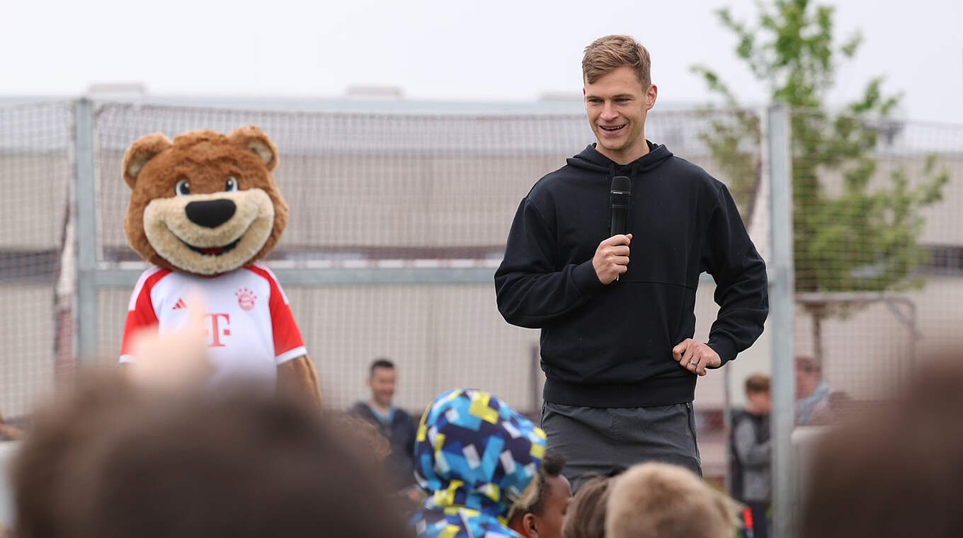 Glaub an dich-Cup: Ein besonderer Tag mit Joshua Kimmich in München ...