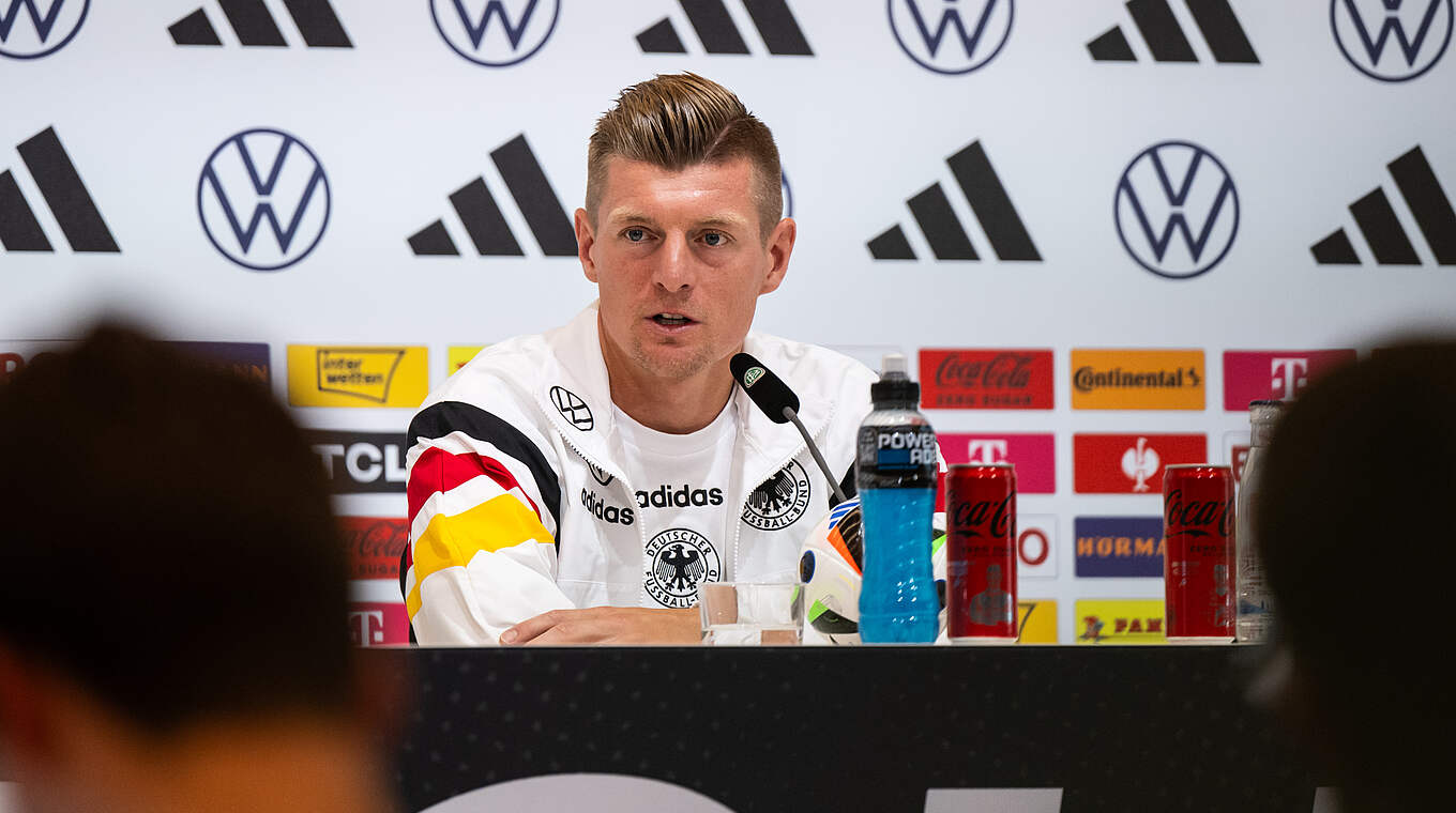 Toni Kroos: "Wir sind gut vorbereitet" :: DFB - Deutscher Fußball-Bund e.V.